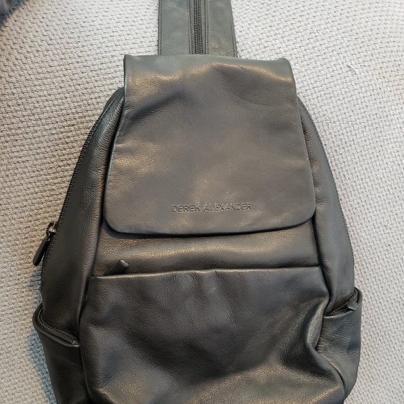 Derek Alexander | Bags | Derek Alexander Large Leather Backpack | Poshmark